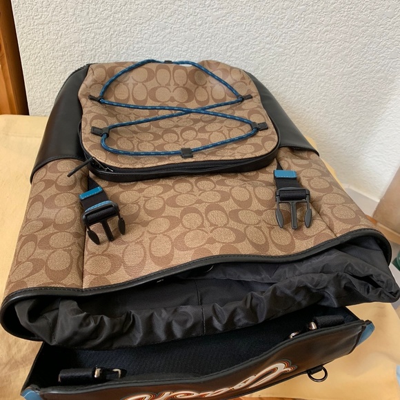 Coach | Bags | Nwt Coach Terrain Backpack In Signature Canvas | Poshmark